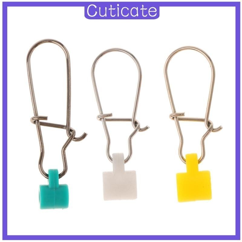 [CUTICATE] 10 ชิ้นสายตกปลา Sinker สไลด์ Sinker น้ําหนักเชื่อมต่อ Strong พร้อม Snap สายตกปลา ...