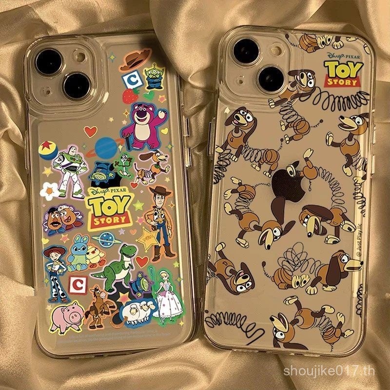 Toy Story การ์ตูนกรณีโทรศัพท์โปร่งใสสำหรับ iPhone 11 PRO MAX 12 13 14 ...