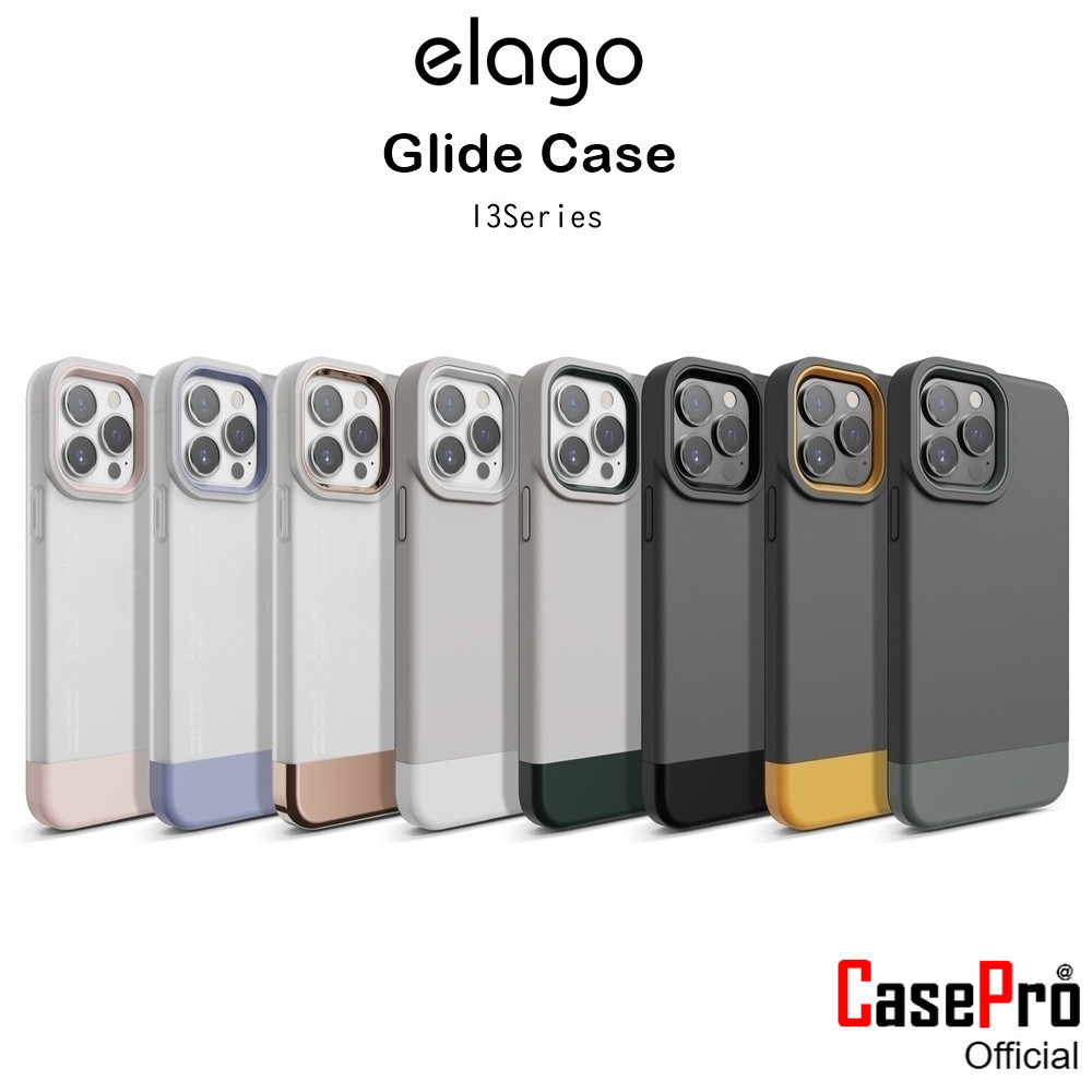Elago Glide Case เคสกันกระแทกเกรดพรีเมี่ยม เคสสำหรับ iPhone13/13Pro/13Promax (ของแท้100% ...