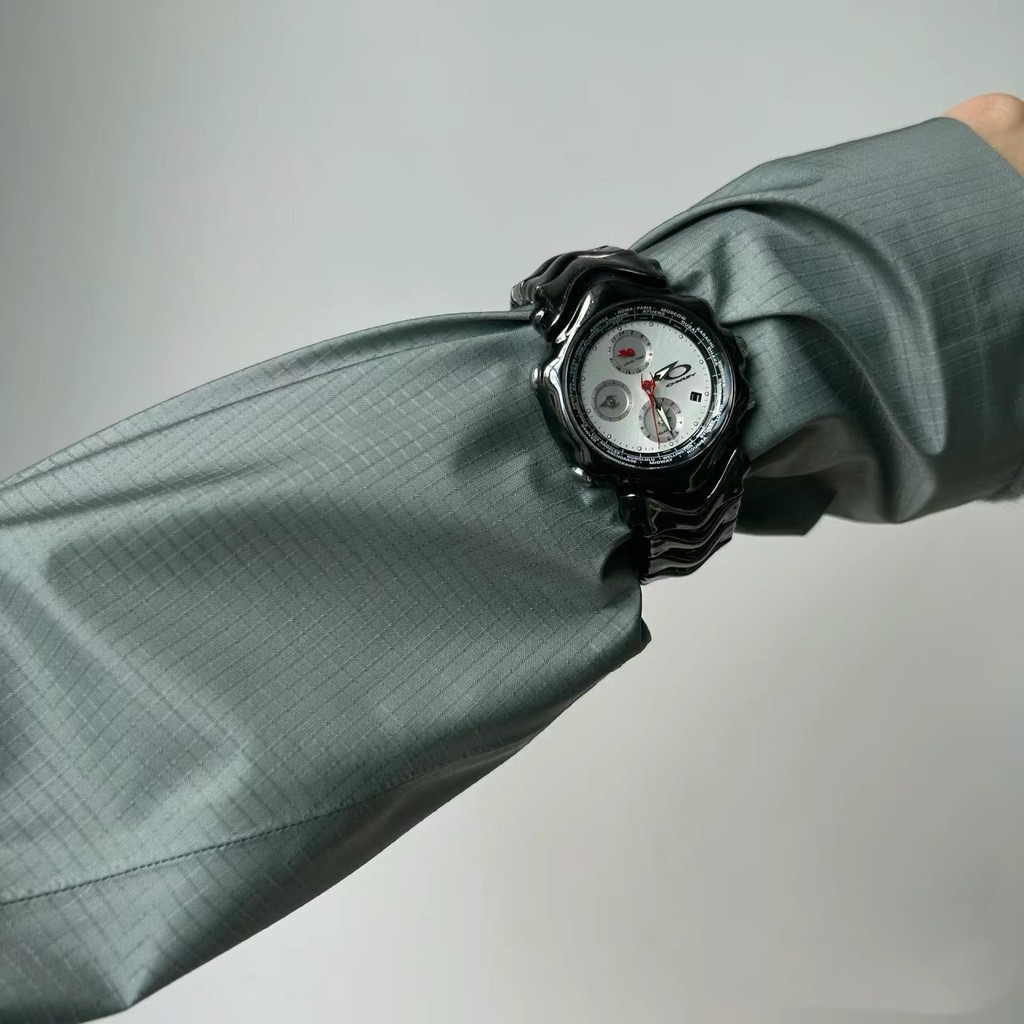 Oakley Style Three-Eyed Judge Watch Panda Chronograph Alien Retro High ...