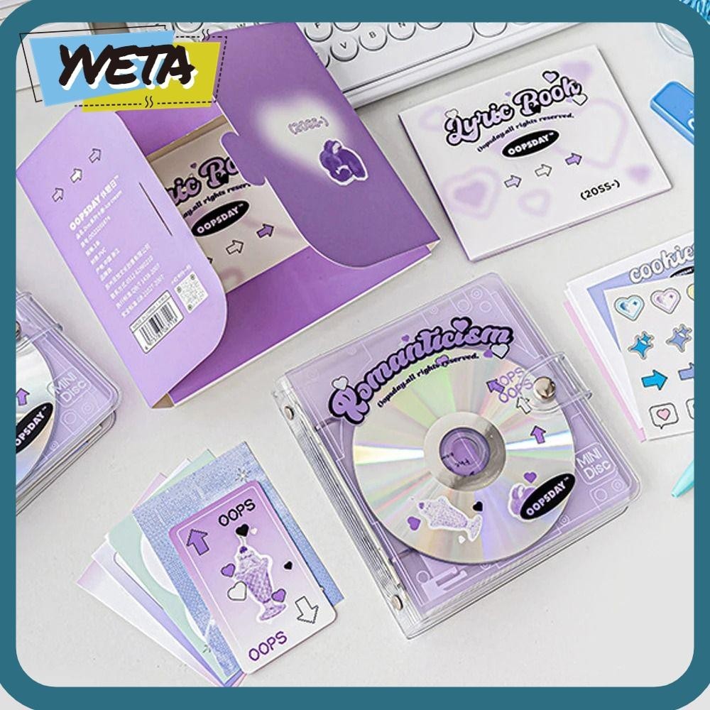 อัลบั้มภาพ YVETA, สมุดสะสมซีดี PVC A7, ที่ใส่เครื่องผูกการ์ดรูปถ่ายแบบหลวมแฟชั่นนักเรียน ...