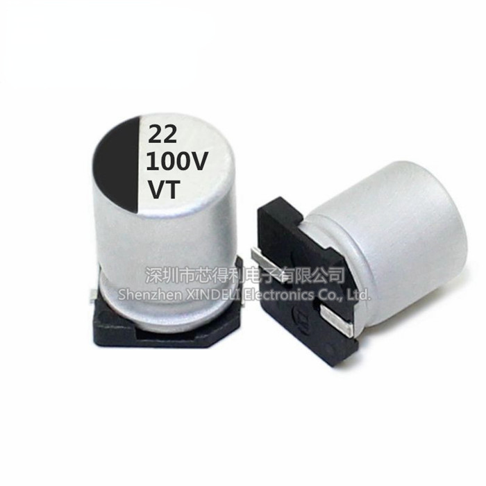 100v22uf Patch 8 * 10.2 มม.อลูมิเนียม Electrolytic Capacitor 22UF/100V ...