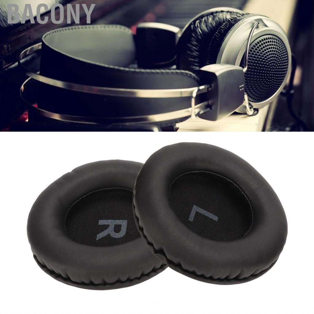 Bacony แผ่นรองหูฟังหูฟัง Soft Enhance Bass 80 มม. ชุดหูฟังสำหรับ MST ...