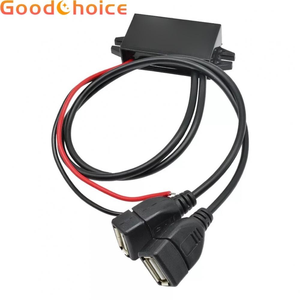 【Good】12V To 5V USB Converter Maximum Current 3A For Bus Displays Car ...