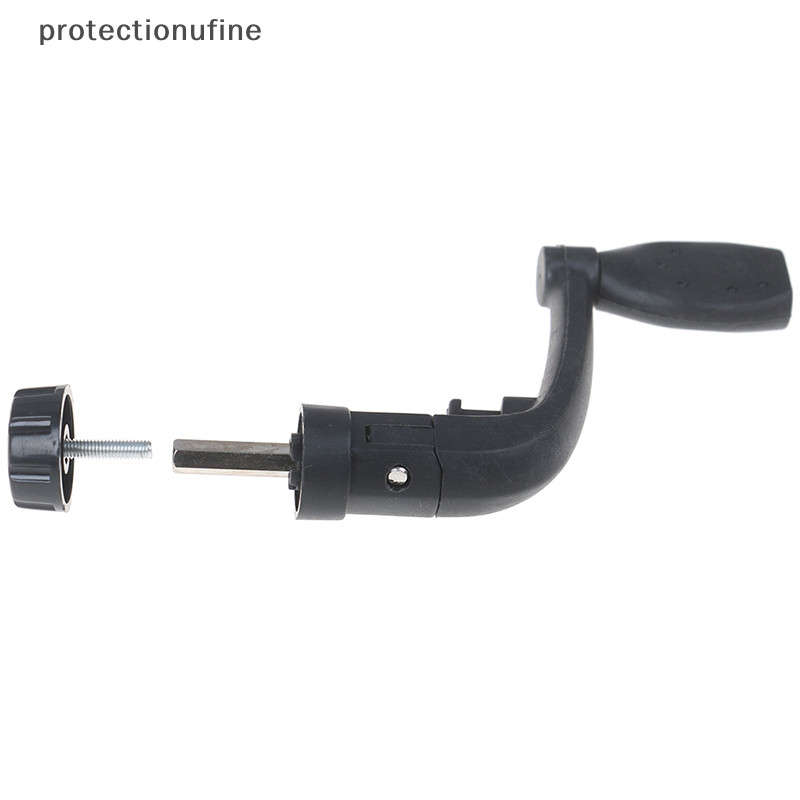 Prne ที่จับพลังงานพลาสติกสีดํารอกตกปลาแขนข้อเหวี่ยงรอกสปินนิ่งประเภท ...