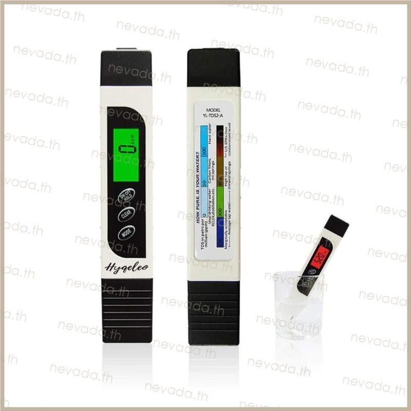 Nev ʚɞ Multi-Analyzer 3in1-เครื่องทดสอบคุณภาพน้ําแบบดิจิตอล EC TDS Temp ...
