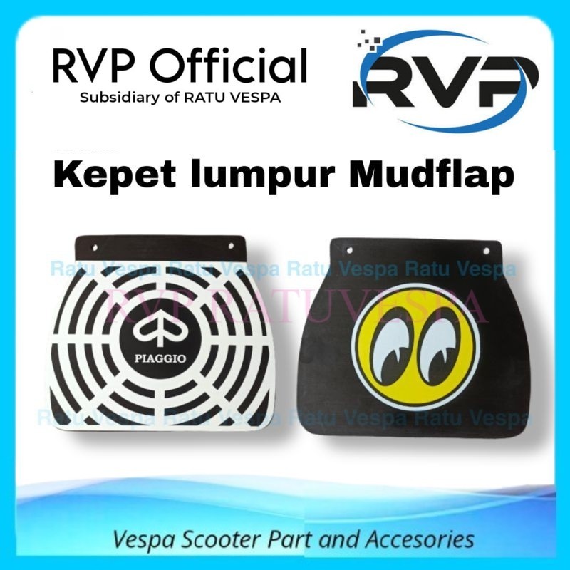 พรมโคลน Mudflap Kepet Air VESPA VBB VNB Super Sprint | Shopee Thailand