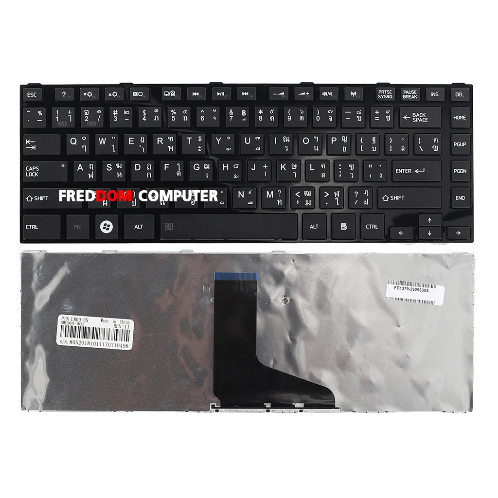 คีย์บอร์ด Toshiba Satellite L800 L805 M840 L830 L835 L840 L840D C800 ...