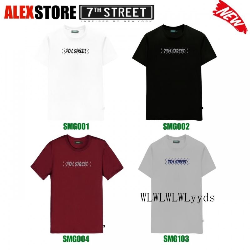 เสื้อยืด 7th Street (ของแท้) รุ่น SMG Unisex T-Shirt Cotton100% T-shirt S-5XL ผ้าฝ้าย Clothing ...