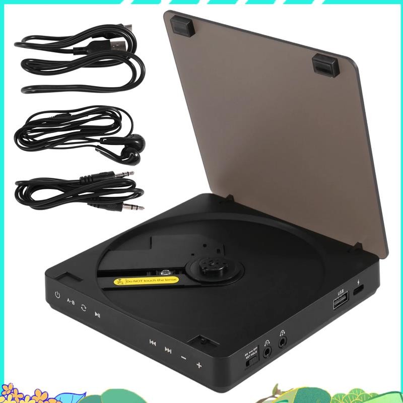 Super Portable CD Player รุ่นหูฟังคู่ปุ่มติดต่อ Reproduction CD Walkman ...