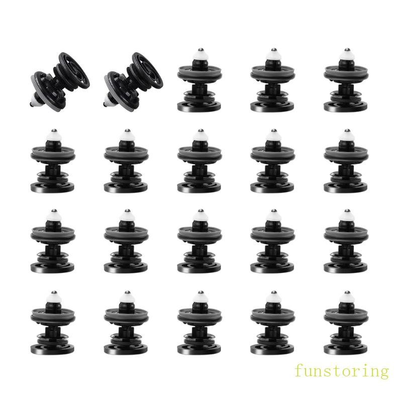 Fun 20PCS ภายในรถแผงประตู Fastener แผง Trim คลิป Retainer | Shopee Thailand