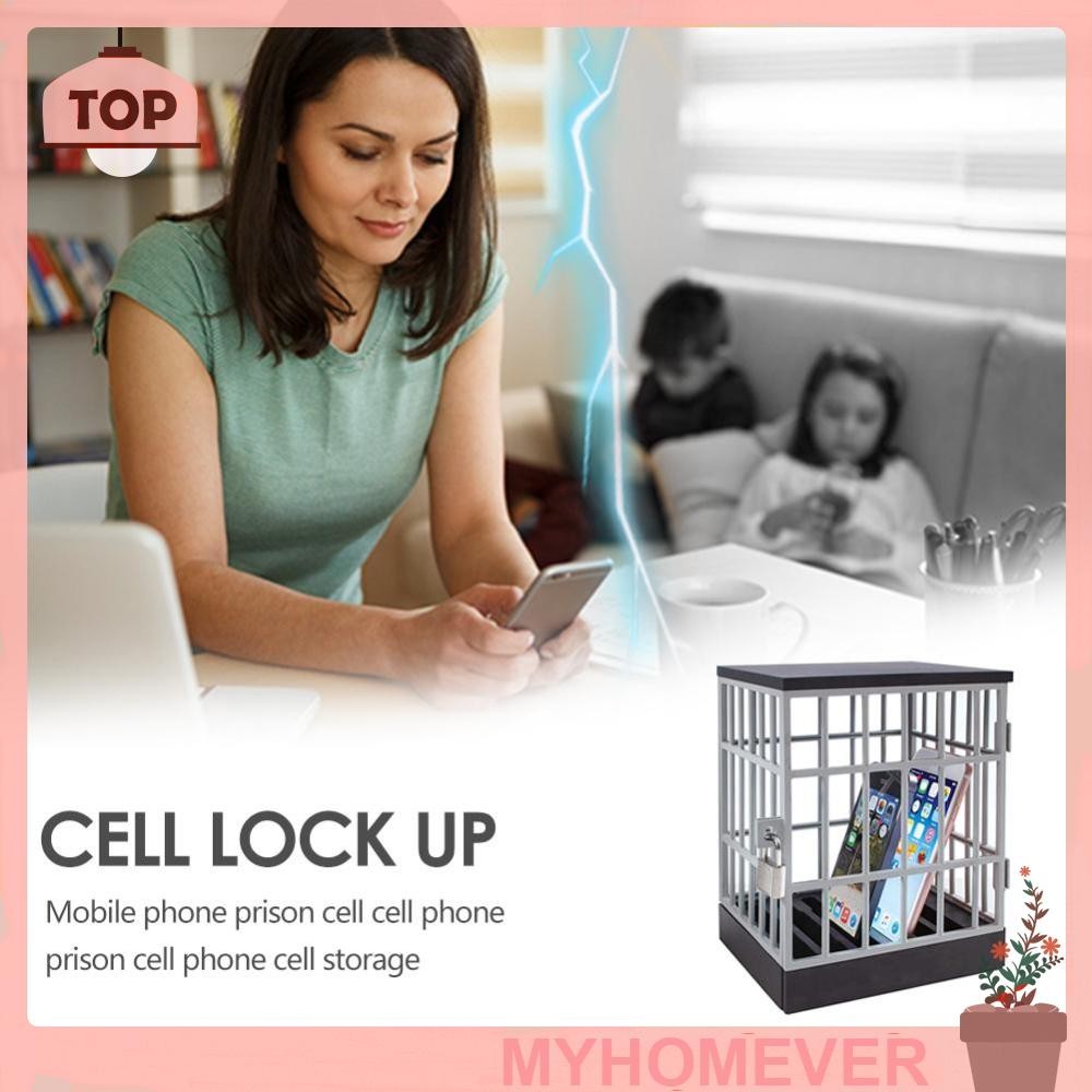 ความแปลกใหม่ของโทรศัพท์มือถือ Jail Cell Lock Up ที่วางโทรศัพท์ล็อคกรง ...