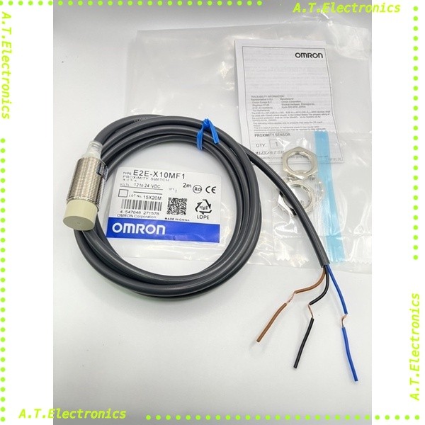 Omron E2E-X10MF1 12-24vdc 2m ของแท้!!ส่งของทุกวัน | Shopee Thailand