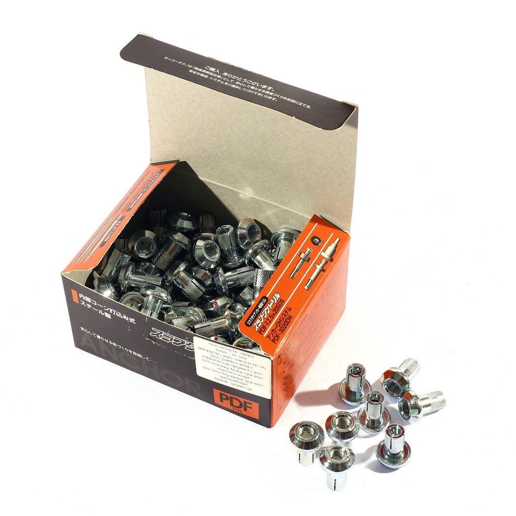 SANKO พุกปลั๊กในฝังพื้นผนัง รุ่น PDF-3020 ขนาด W 3/8 ความยาวรวม 27.5 มม. ระยะฝัง 20 มม. รูเจาะ ...