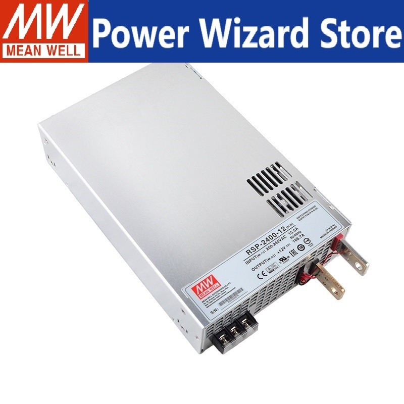 MEAN WELL RSP-2400 RSP-2400-12 RSP-2400-24 RSP-2400-48 2400W แหล่งจ่าย ...