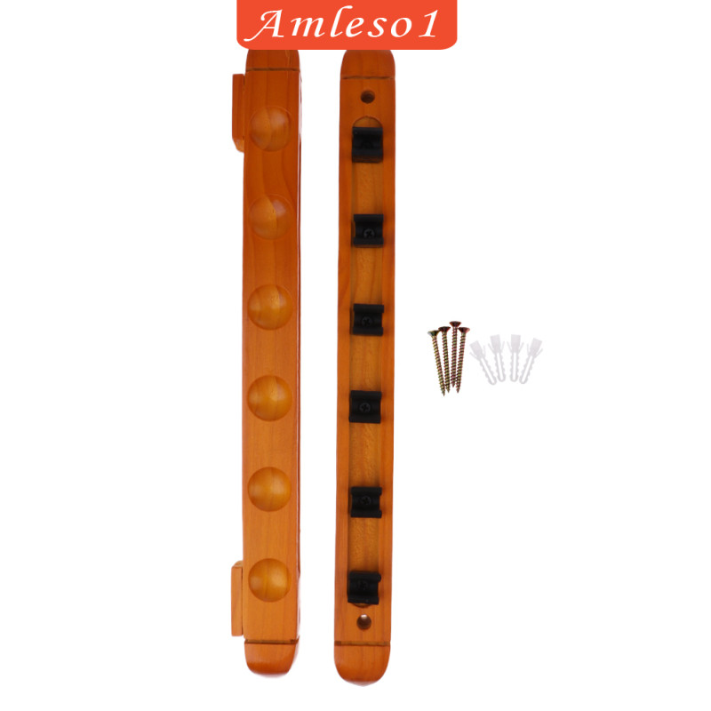 Cue Caddy Rack บรรจุ 6 cues ที่วาง cue สำหรับสระน้ำและบิลเลียด ...