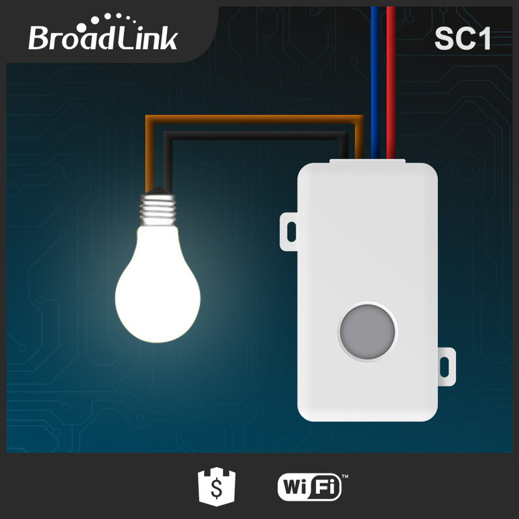 Broadlink Bestcon MCB1 สวิตซ์เปิดปิด ตั้งเวลาผ่าน Wi-Fi/3G/4G (ไม่มี ...