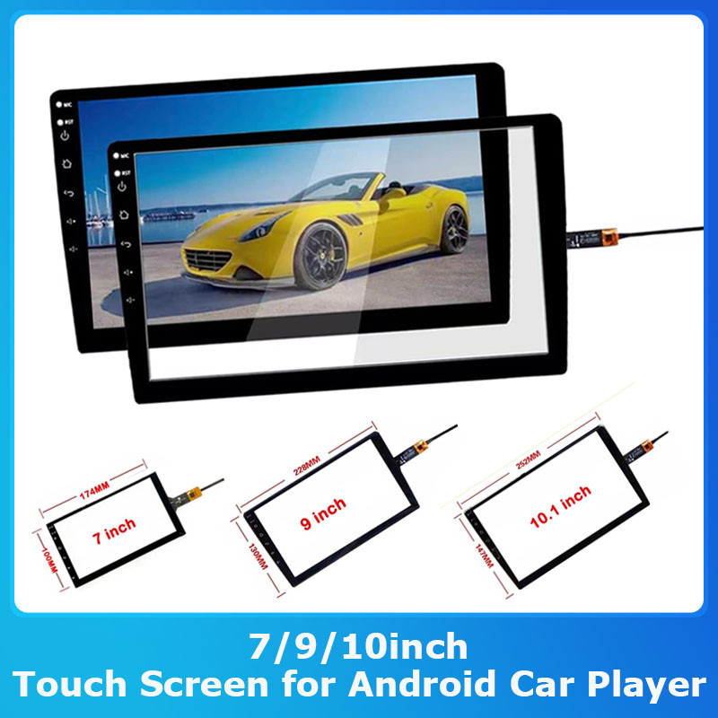 ใหม่ 2.5D หน้าจอสัมผัส Glass Digitizer Sensor สําหรับ Android 7 9 10 ...