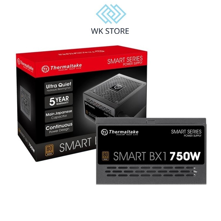 Thermaltake Smart BX1 650W / 750W พาวเวอร์ซัพพลาย | 80 พลัส บรอนซ์ | 60เดือน | Shopee Thailand