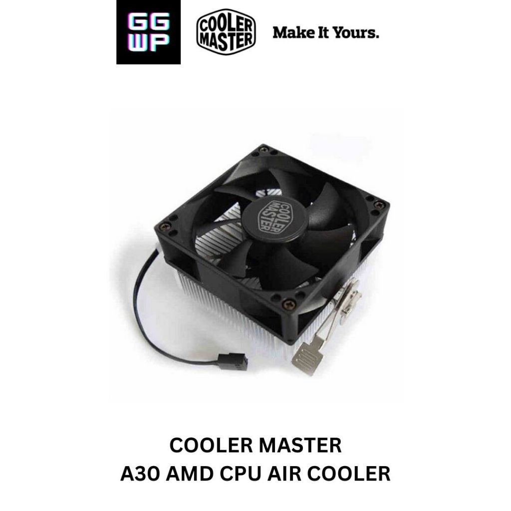 Cooler MASTER A30 AMD CPU Air Cooler - รองรับ AMD AM5/AM4/FM2+/FM2/FM1 ...
