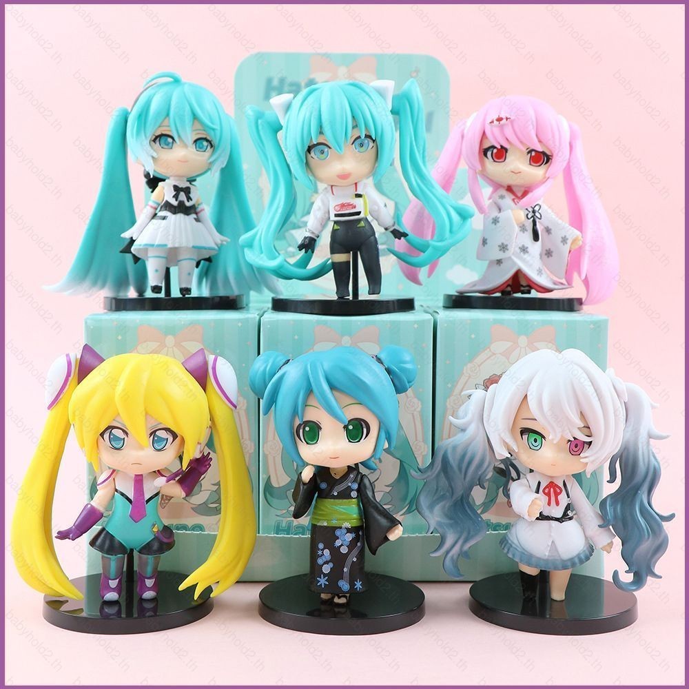 Yb 6 ชิ้น Hatsune Miku Action Figure Momoi Airi Kirani Haruka Mochizuki ...