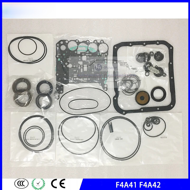 Aauto F4A41 F4A42 F4A4B เกียร์อัตโนมัติคลัทช์ Overhaul ชุดปะเก็นชุด ...