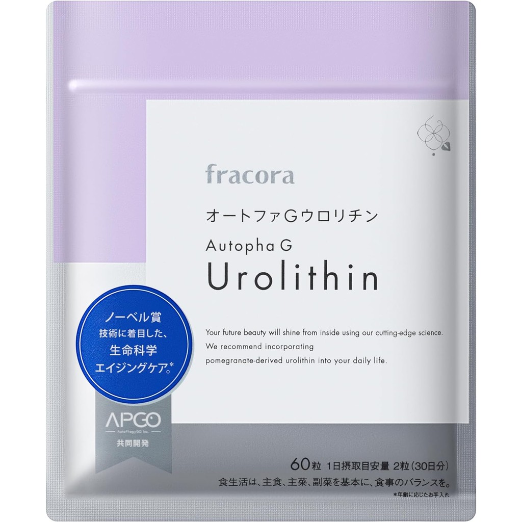 Autofa G Urolithin 60 capsules (30-day supply) FRACORA FRACORA ...