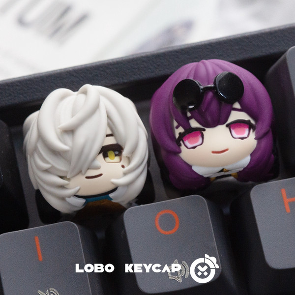 gmk keycap keycaps Honkai: Star Dome Railway ~ Jingyuan Kafka ...