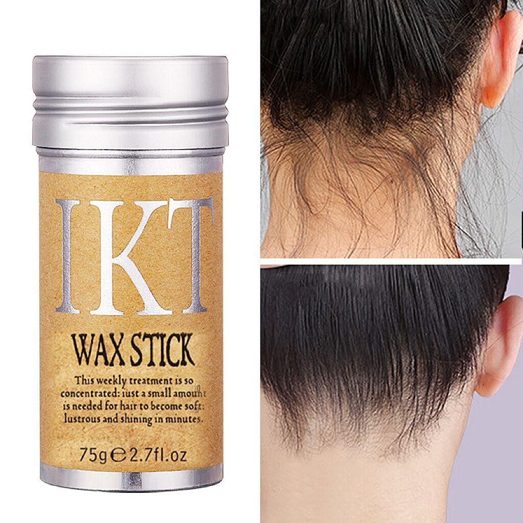 2 ชิ้นจัดแต่งทรงผม Pomade Stick ไม่เหนียวเหนอะหนะ Rapid Fixing สั้นหัก ...