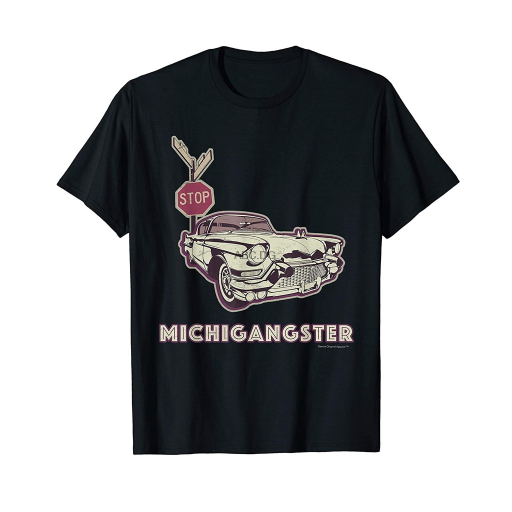 Detroit Cruise - เสื้อยืด Michigangster Motor City Woodward Hot Rod ...