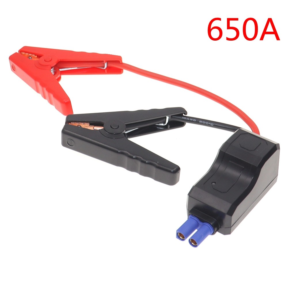ใหม่รถ Jump Starter 650A EC5 Connector Jumper Cable จระเข้ Clamps รถ ...