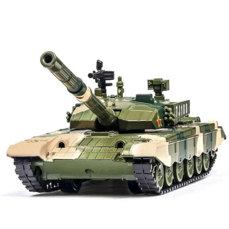 1:32 Type 99 Main Battle Tank Simulation Military Alloy Model ...