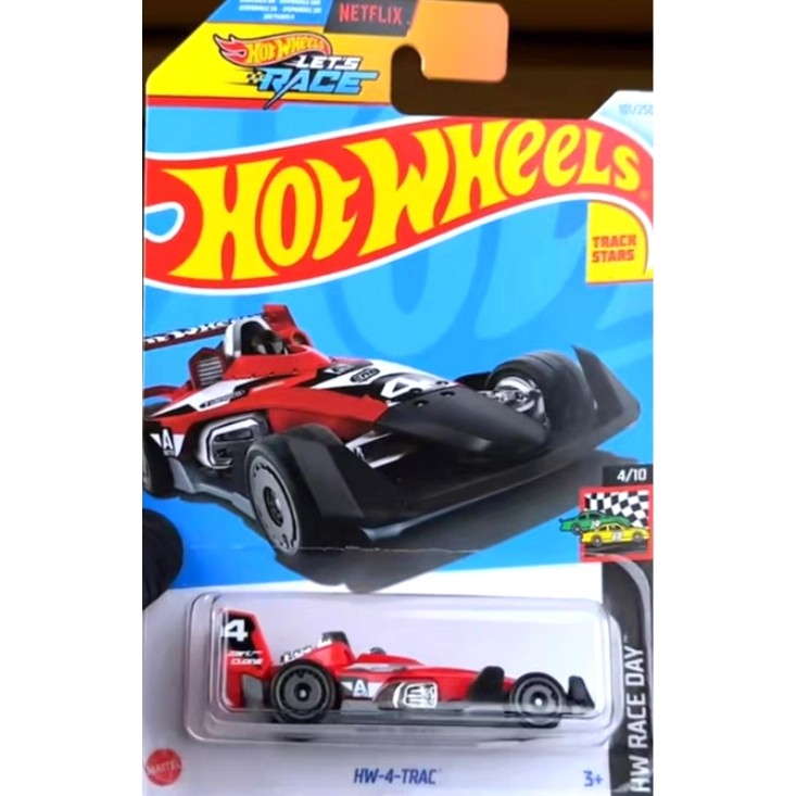 Hotwheels Formula F1 Racing Original Red HW-4-TRAC 101 24D | Shopee ...
