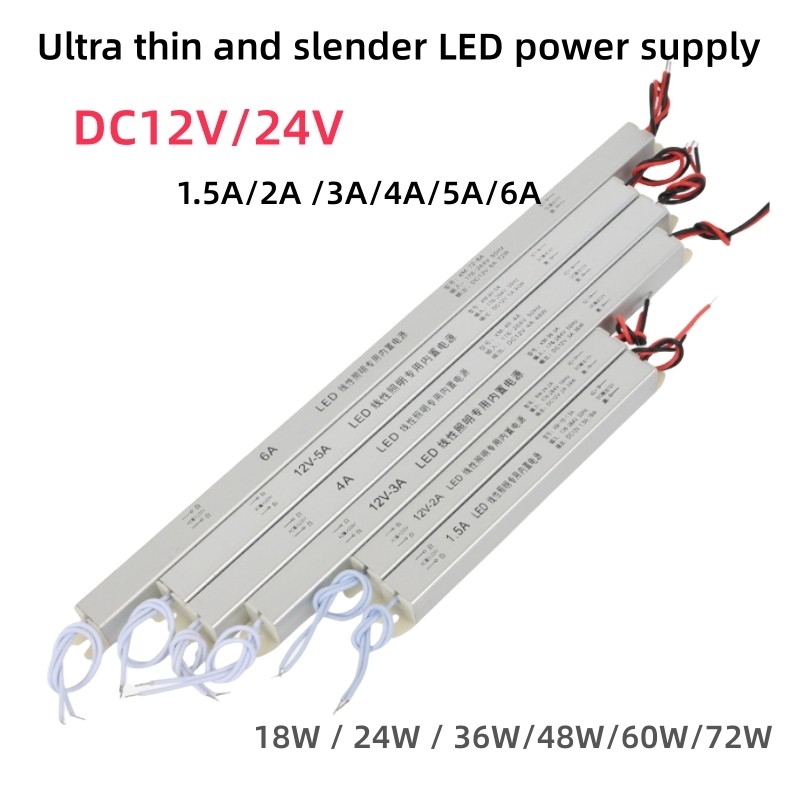 Ac220v ถึง DC12V/24V Led แหล่งจ่ายไฟหม้อแปลงไฟฟ้าอะแดปเตอร์ 18W 24W 36W 48W 60W Led Driver ...