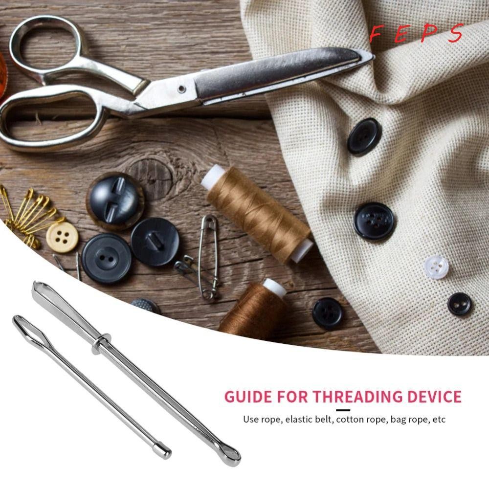 Feps Wearing Threaders Guide, Garment Threading Tools Forceps เสริมเชือก Threader Guides ...