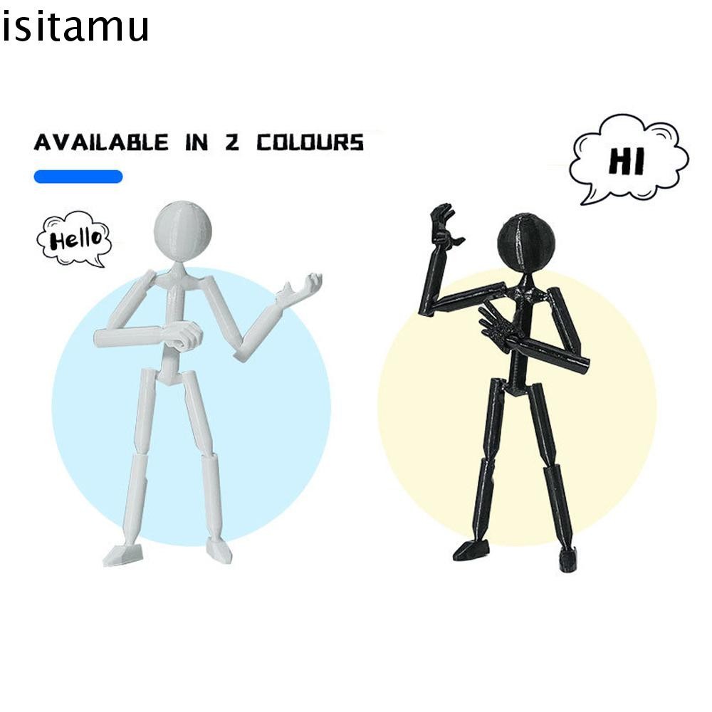 ISITAFT Multi Joint Stickman ของเล่น, Multi-Jointed 3D พิมพ์ Mannequin ...