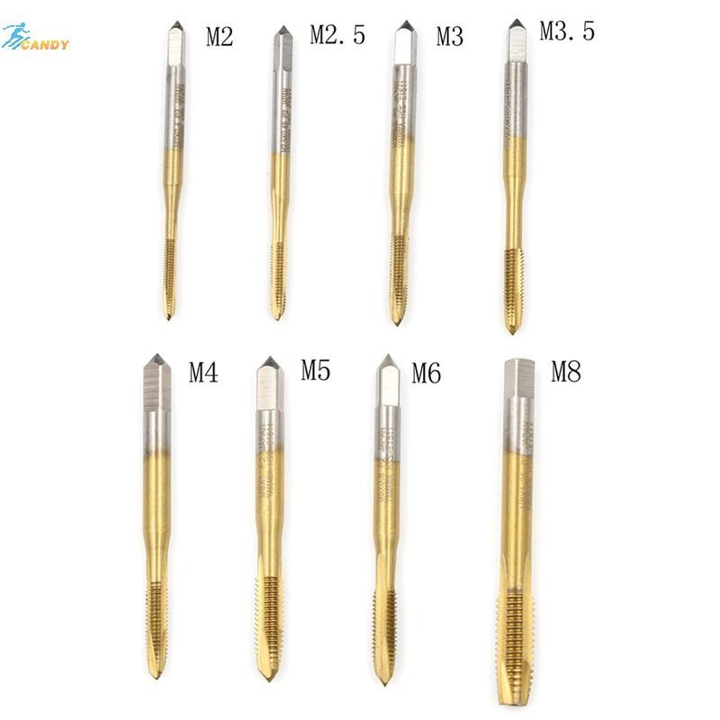 NDY M2/M2.5/M3/M3.5/M4/M5/M6/M8 HSS เมตริกตรงขลุ่ยสกรูแตะปลั๊ก N | Shopee Thailand