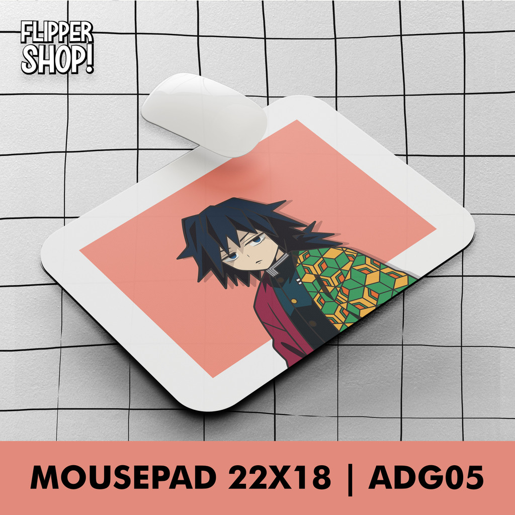 Giyu Tomioka Demon Slayer Aesthetic Anime Flipper Mousepad - แผ่นรอง ...