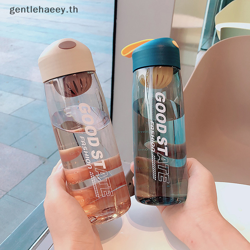 Gg Simple ขวดน้ําส่วนบุคคล 580ml แบบพกพา Creative แบบพกพาถ้วยรั่วทนความ ...