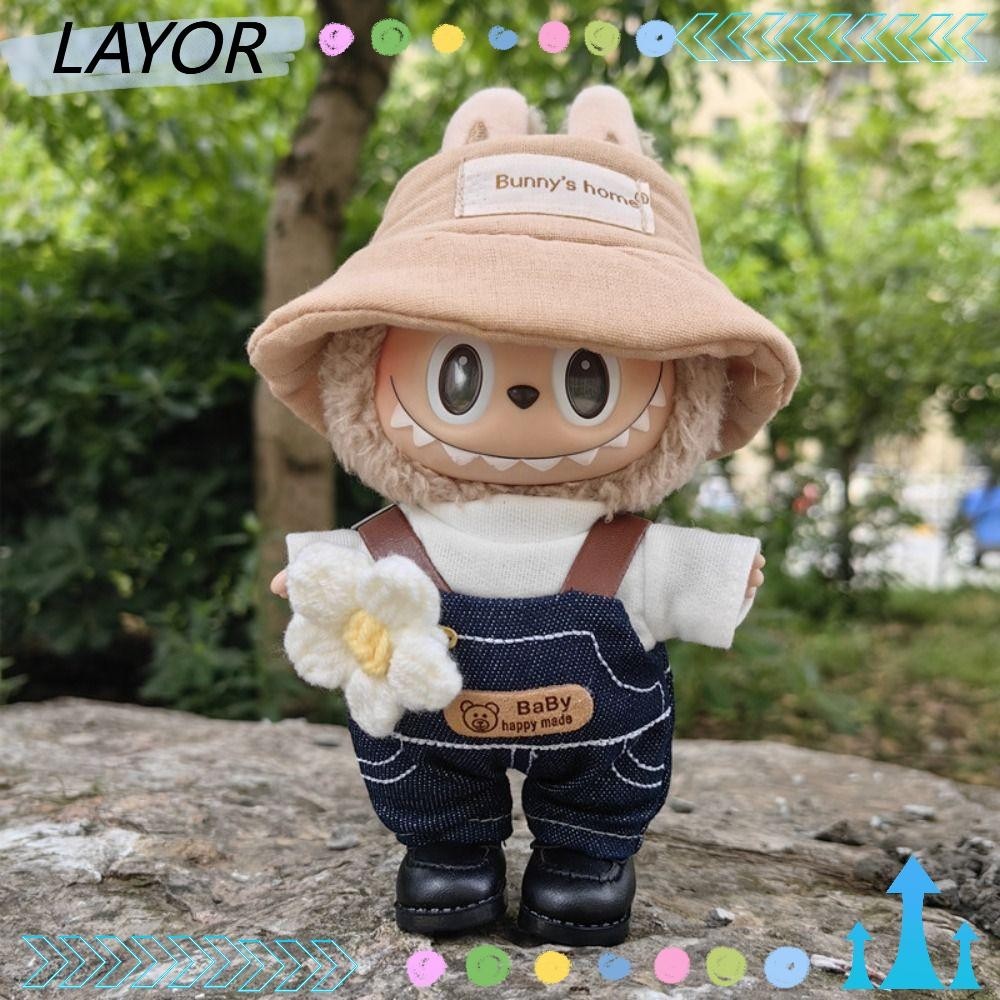 Lay Labubu เสื้อผ้าตุ๊กตา, Labubu Time To Chill Filled ตุ๊กตา Cos ชุด ...