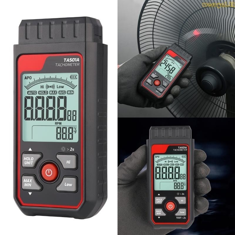 Weroyal Car Speed Tester เครื่องวัดวามเร็วแบบดิจิตอลสําหรับการบํารุ ...