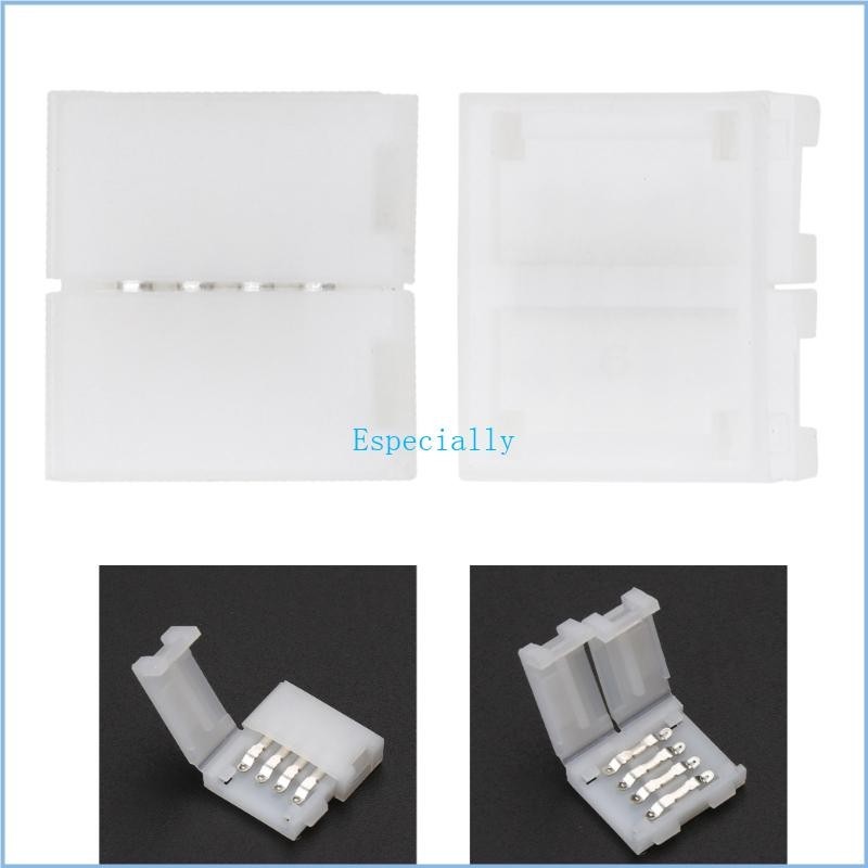 Esp ขั้วต่อ Coupler แบบคลิปบัดกรี 4 พิน 10 มม. สําหรับไฟ LED 5050 ...