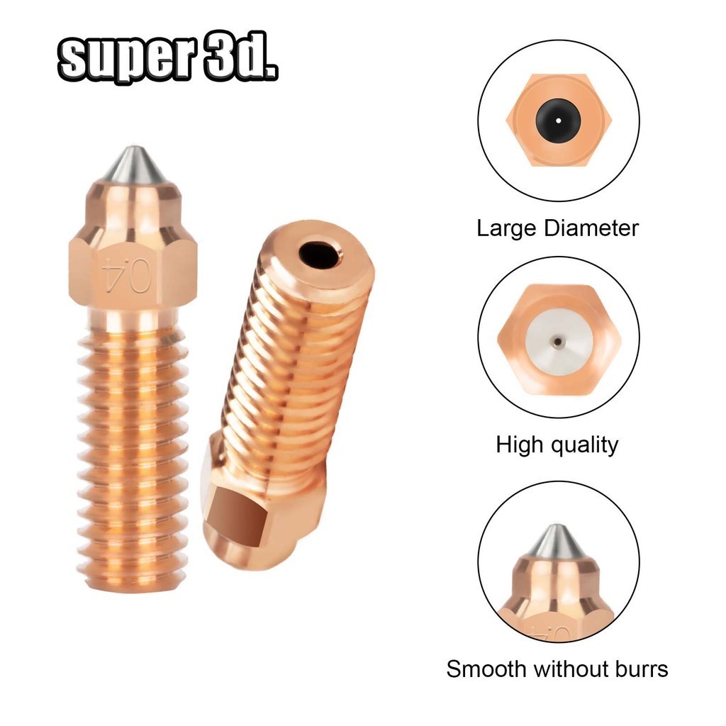 Upgrade Nozzles For Creality K1/K1 MAX 0.2/0.4/0.6/0.8mm Nozzle Kit ...