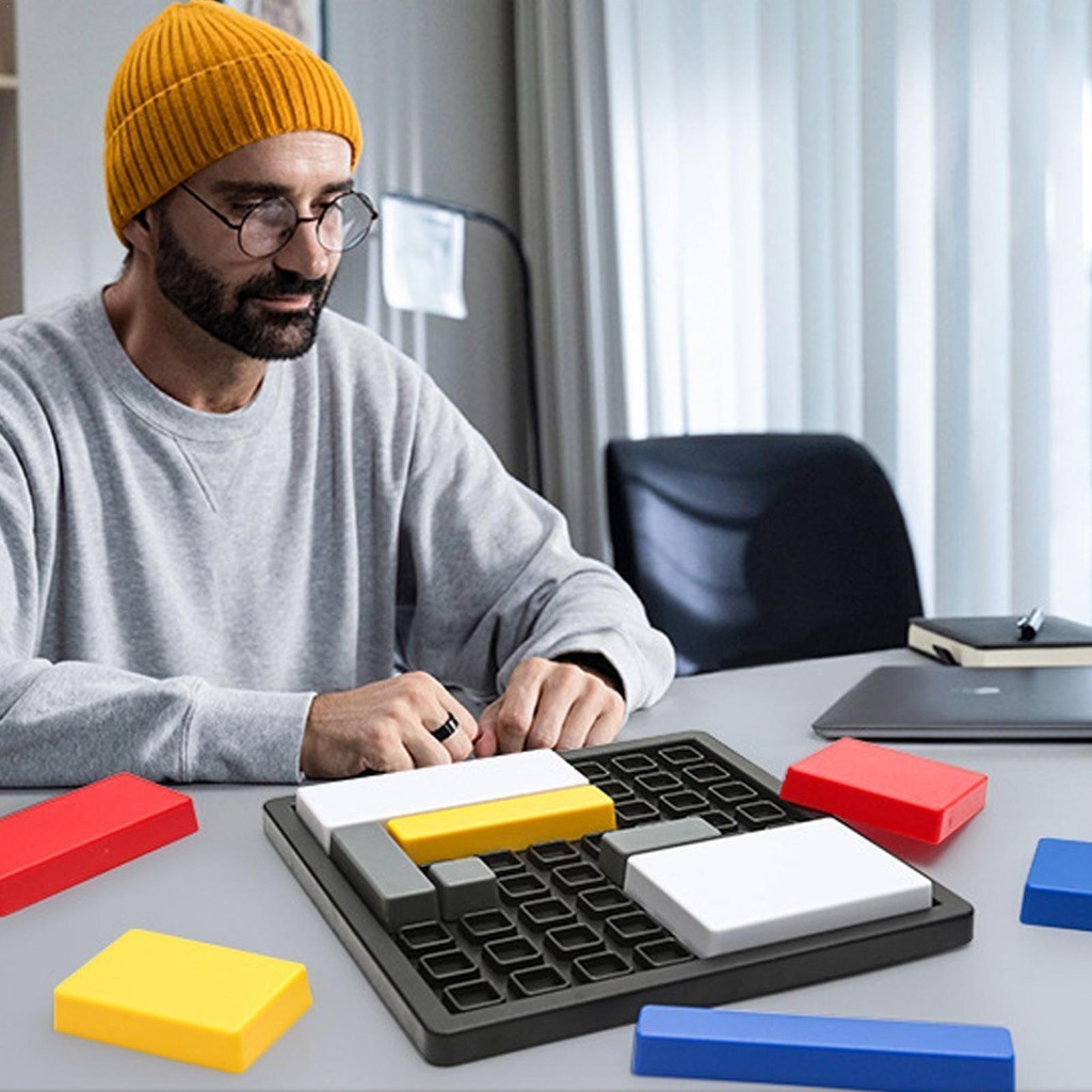 Logic Thinking Blocks บล็อกปริศนาเด็กบล็อกเกมปริศนาบล็อกการศึกษาปริศนา ...