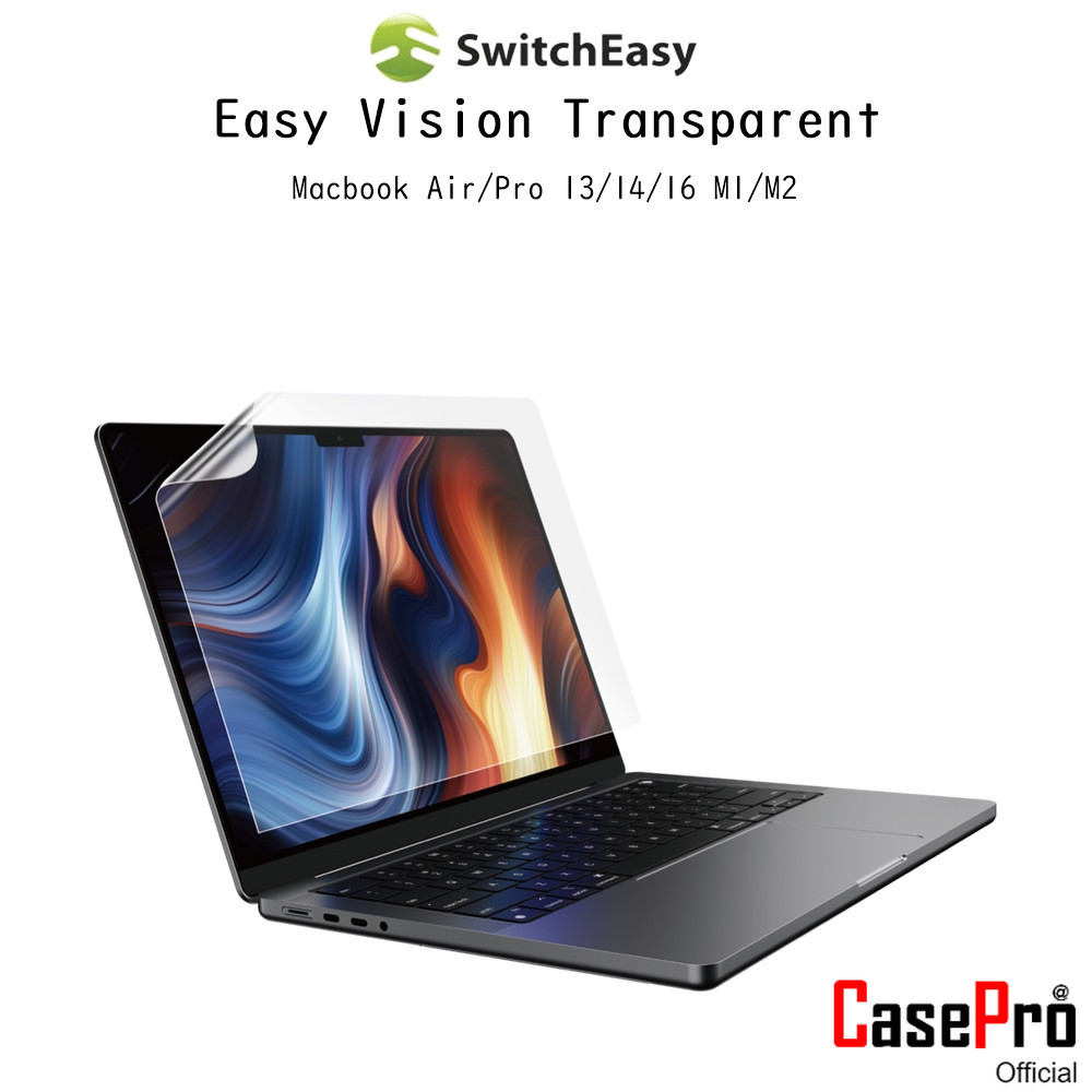 Switcheasy Easy Vision Transparent ฟิล์มนิรภัยกันรอยและกันแสงสะท้อนเกรด ...