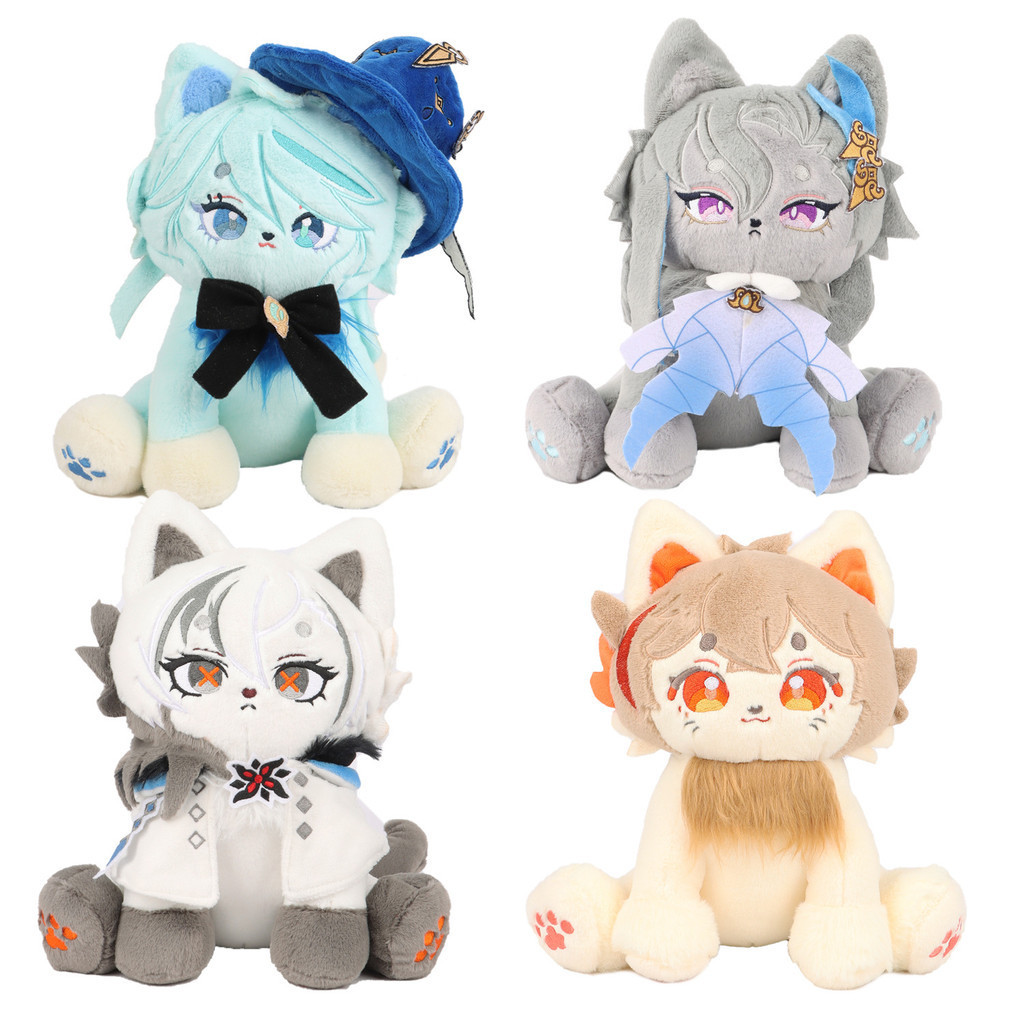Furina Meow Plush, Genshin Impact ของเล่นตุ๊กตานุ่มของขวัญวันเกิด ...