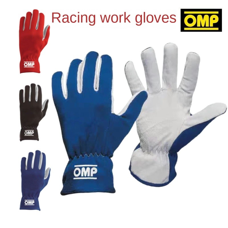 Omp Kart Racing Gloves Car Track Outdoor Anti-slip Wear-resistant Touch ...