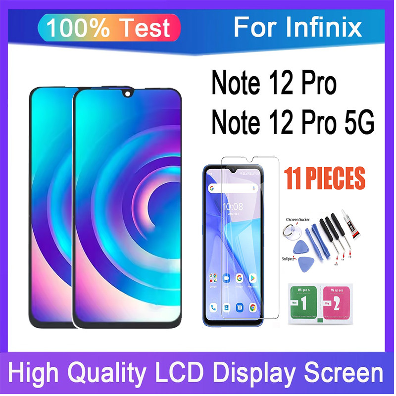 Original AMOLED Infinix Note 12 Pro X676B หมายเหตุ 12 Pro 5G X671B จอ ...