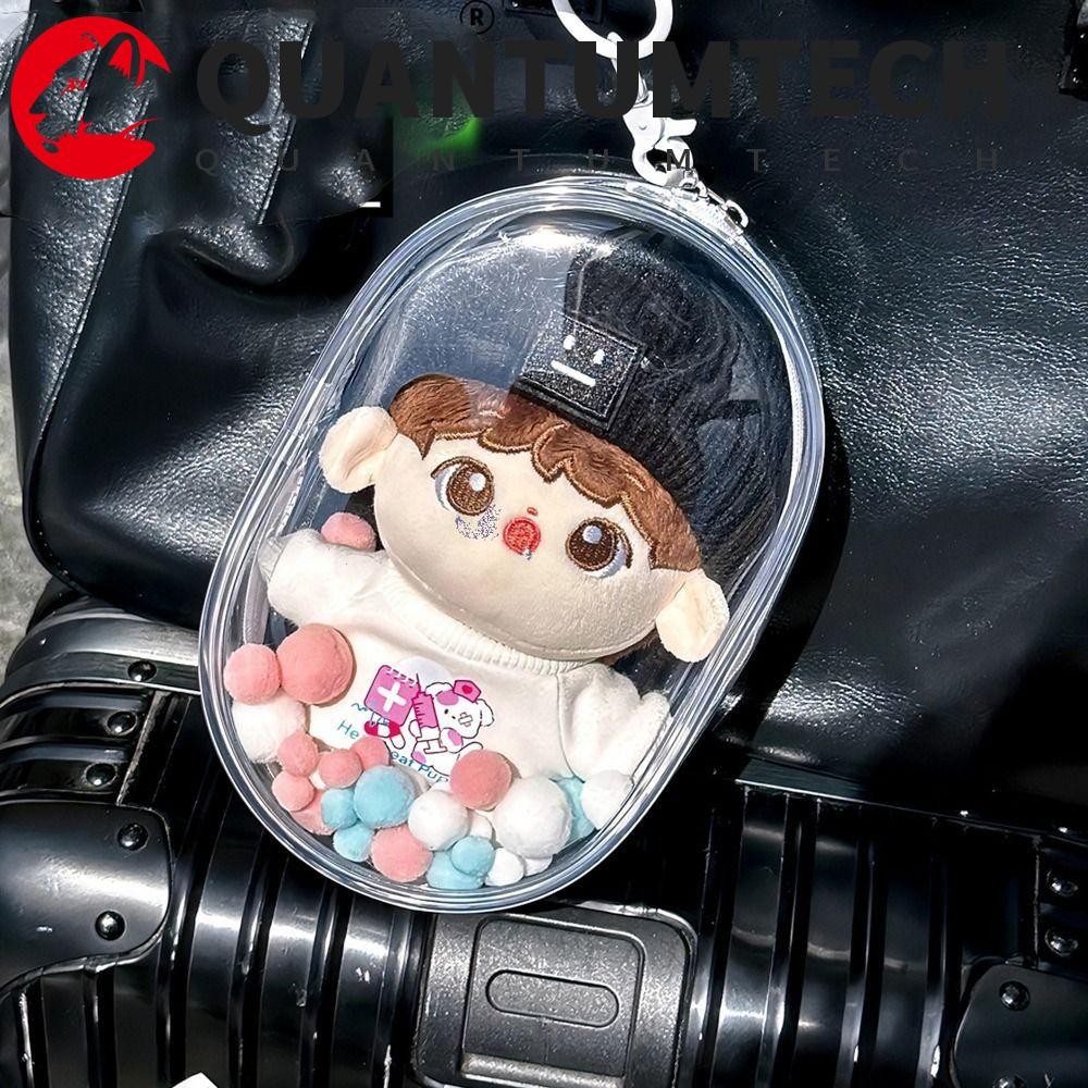 Quantumtech Labubu Time ตุ๊กตา Out-border กระเป๋า,โปร่งใสสอดใส่สูง Labubu Time Display กระเป๋า ...