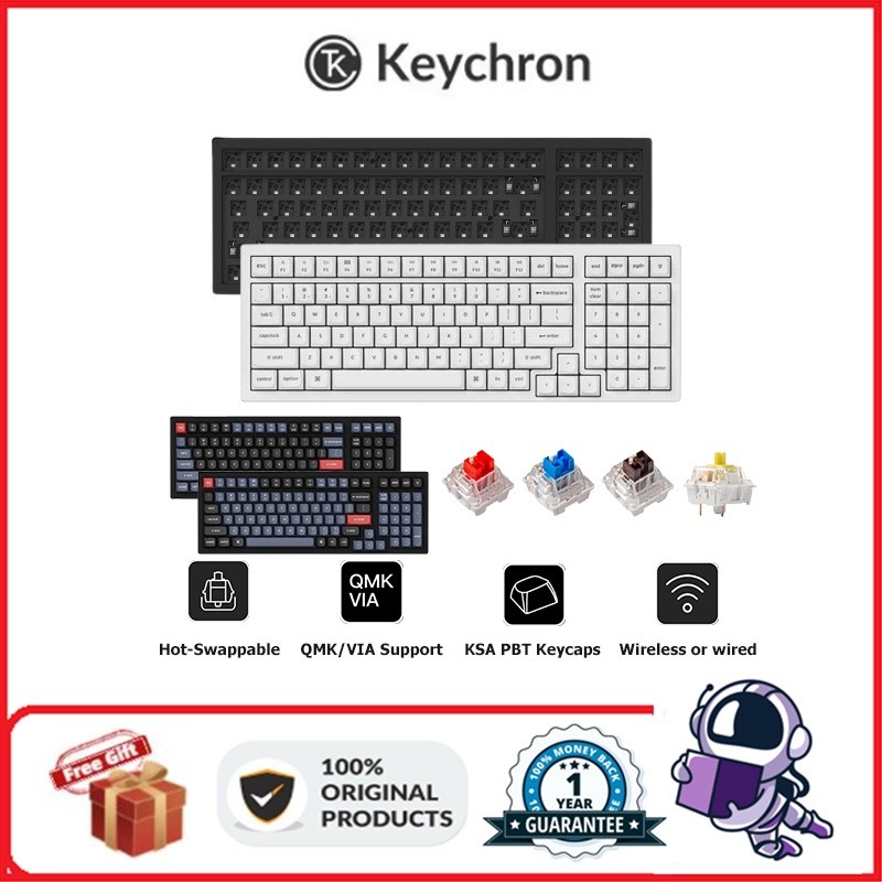 Keychron K4 Pro QMK/VIA คีย์บอร์ดไร้สาย Bluetooth | Shopee Thailand